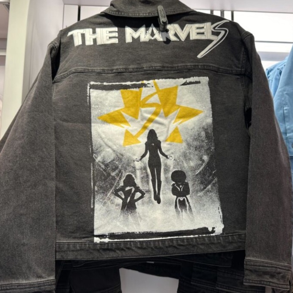 Disneys The Marvels Denim Jacket - Gem